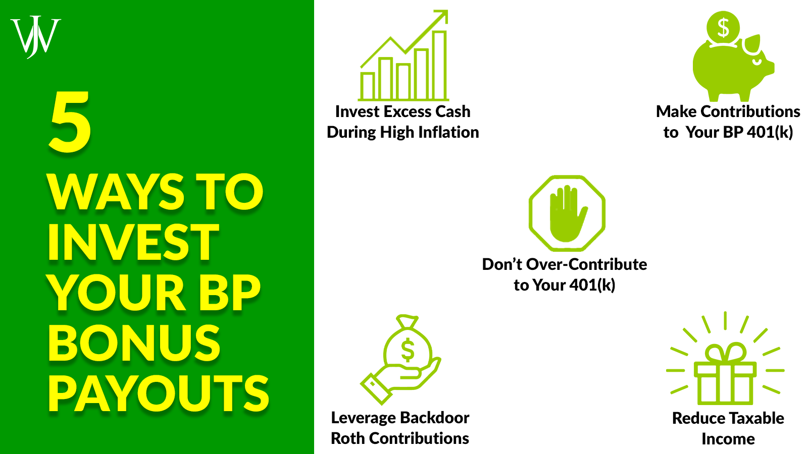 5 Opportunities for Your BP Annual Cash Bonus